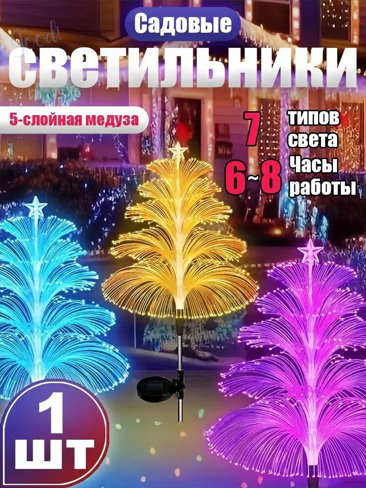 Уличный светильник, количество ламп:1шт