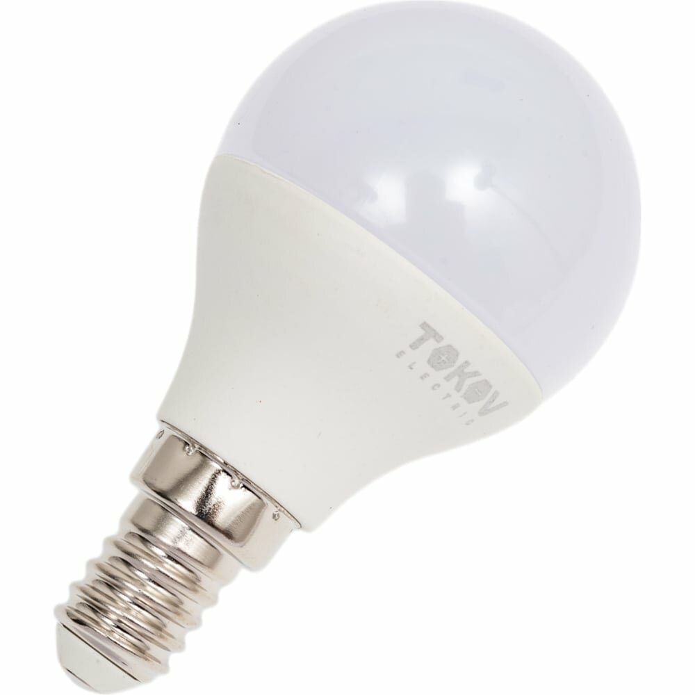 Светодиодная лампа TOKOV ELECTRIC 10Вт G45 6500К Е14 176-264В TKE-G45-E14-10-6.5K