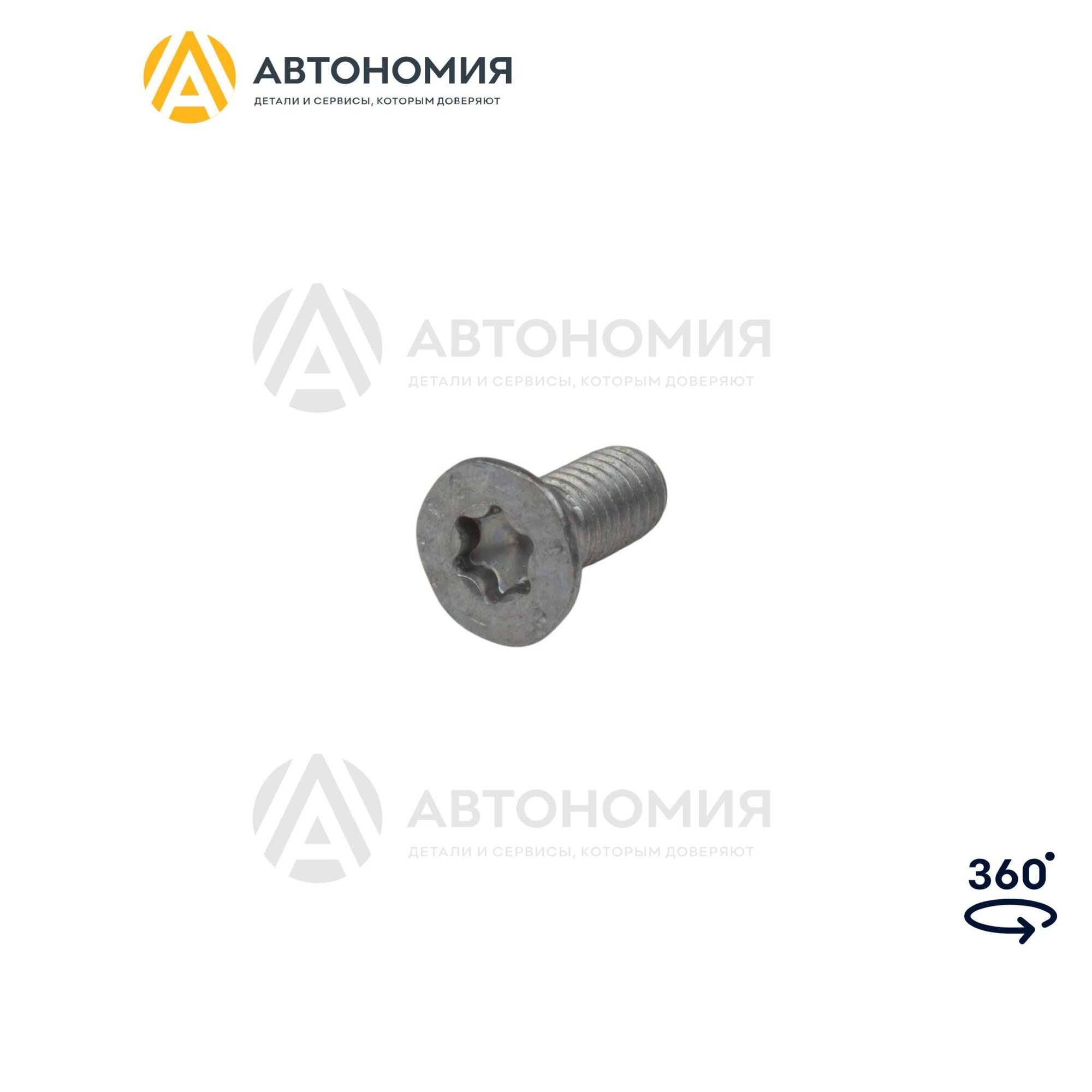 Винт тормозного диска с потайной головкой M6x16 VAG N 106 483 01