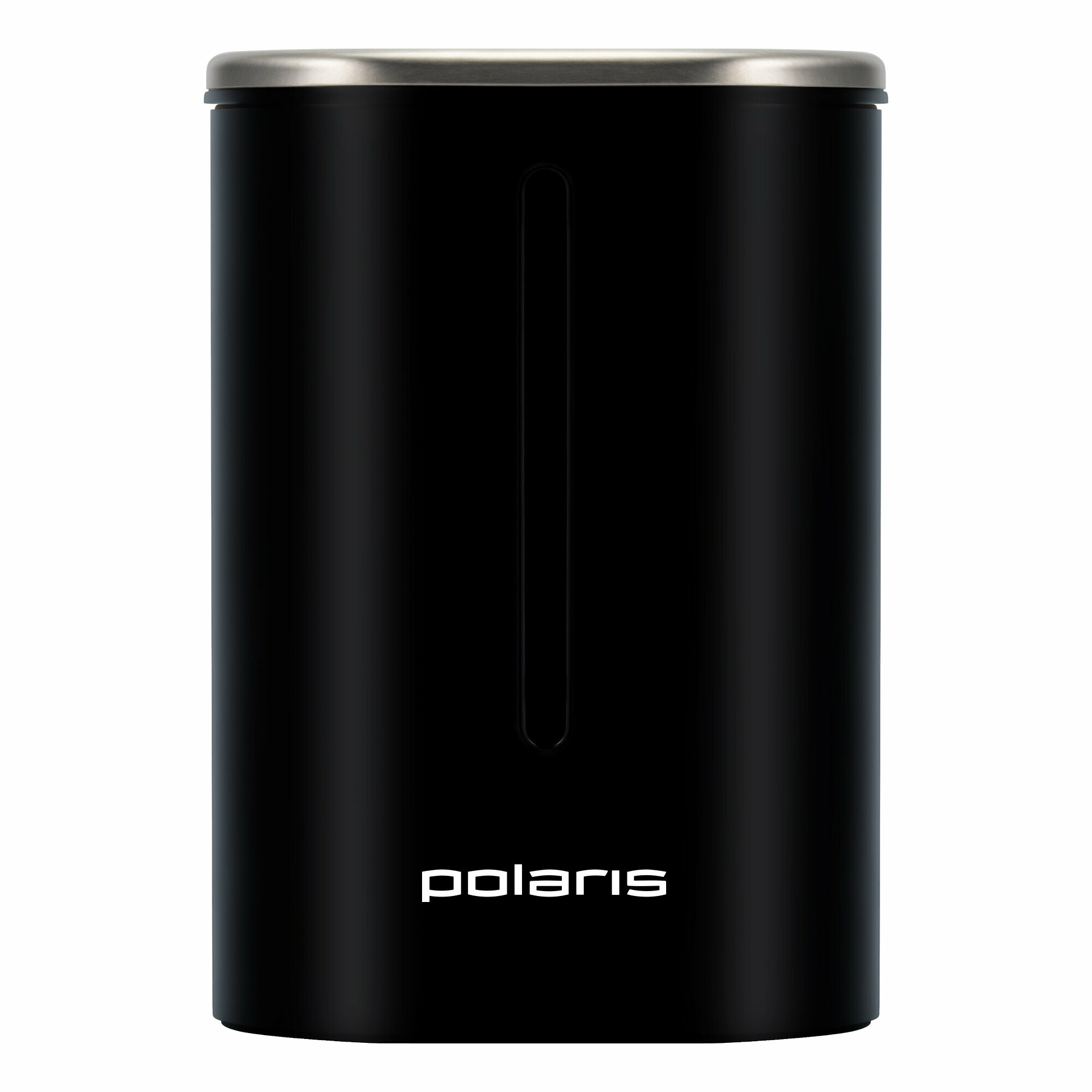 Контейнер для молока Polaris PCMT 1001, алюминиевый, черный, для кофемашин