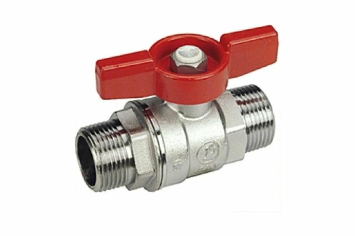 GIACOMINI Кран шаровой, 3/4 НР-НР, хромированный, GIA R253X004