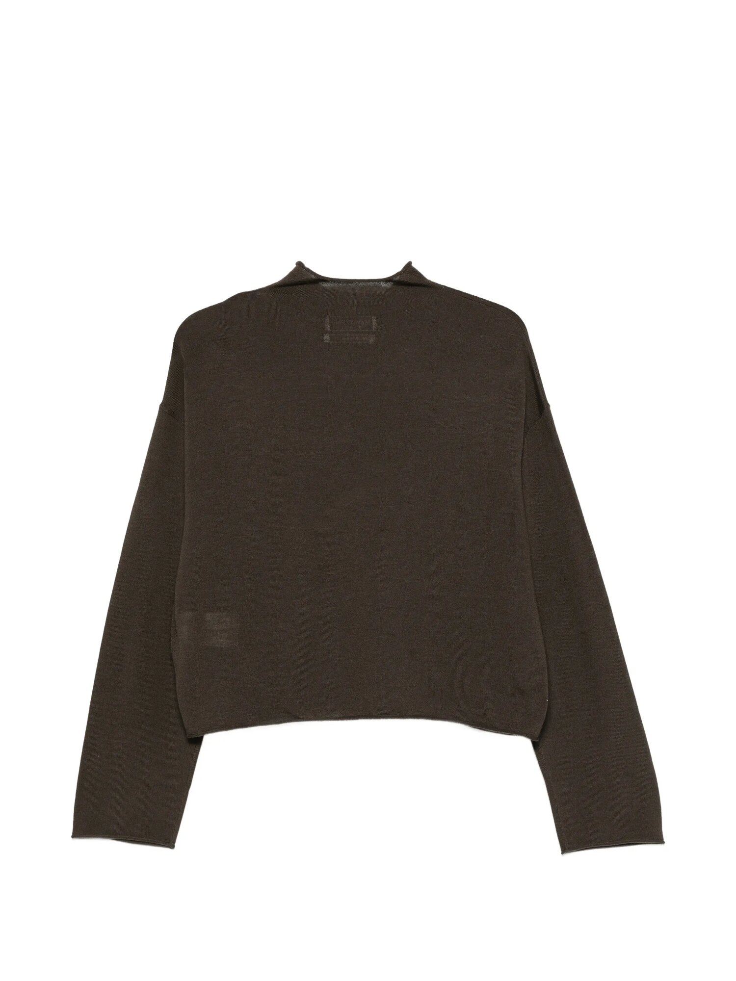 Свитер Marc O'Polo High-neck drop-shoulder sweater, размер 44 EU, , коричневый — фото 1