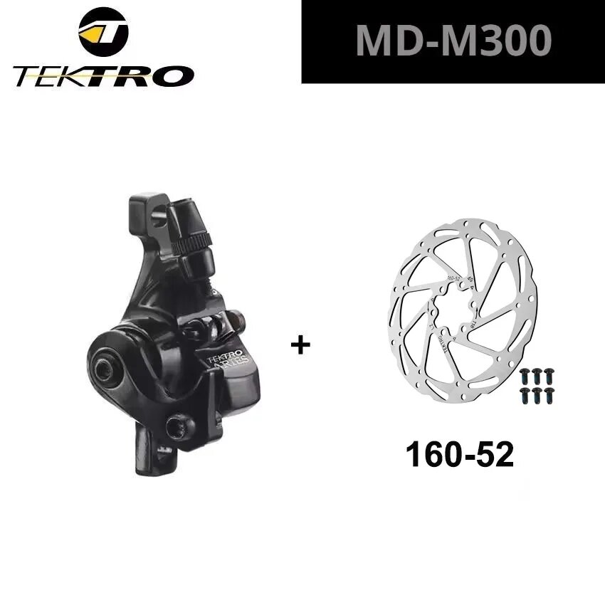 TEKTRO MD-M300 160-52MM велосипедный механический дисковый тормозной суппорт для горного велосипеда