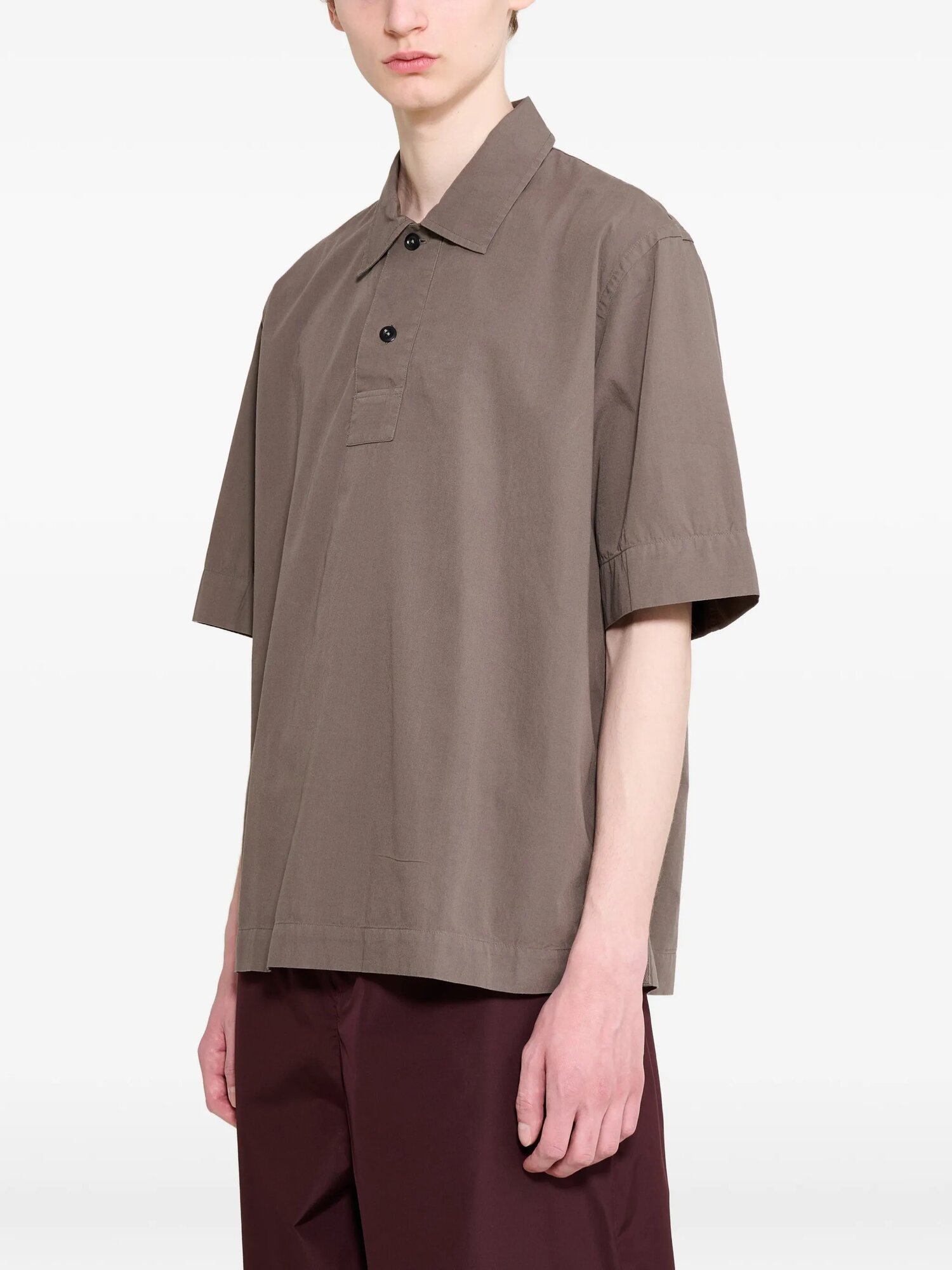 Рубашка Margaret Howell MHL. Offset Placket polo shirt, размер 52 — фото 1