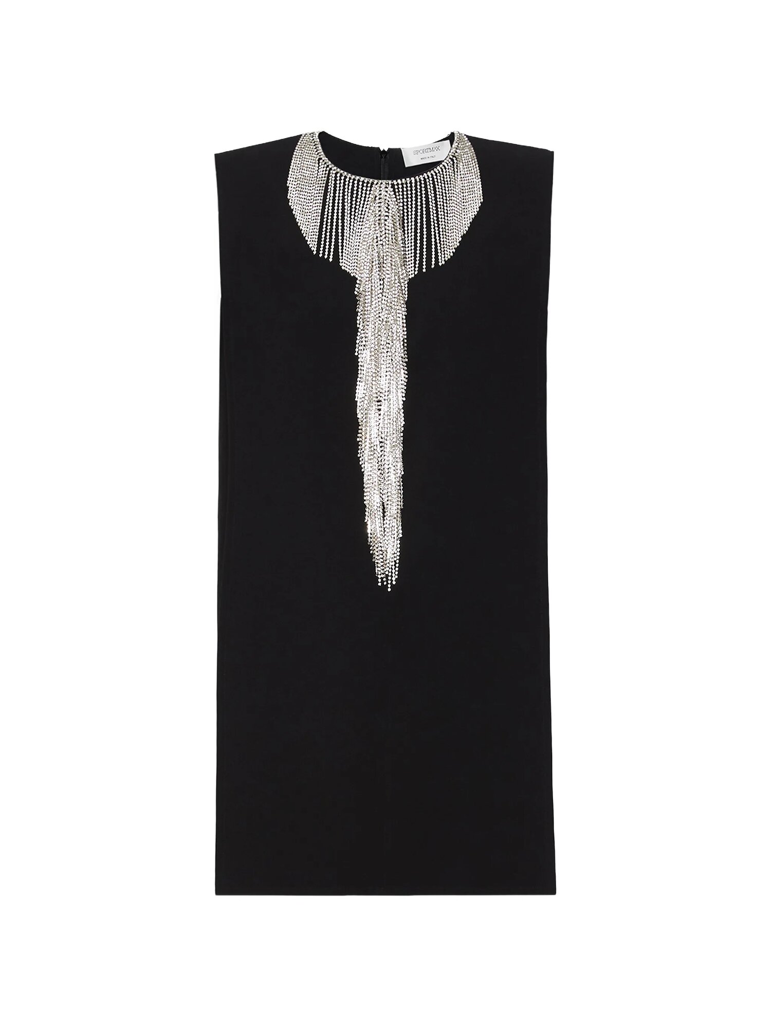 Платье Crystal-embellished sleeveless mini dress