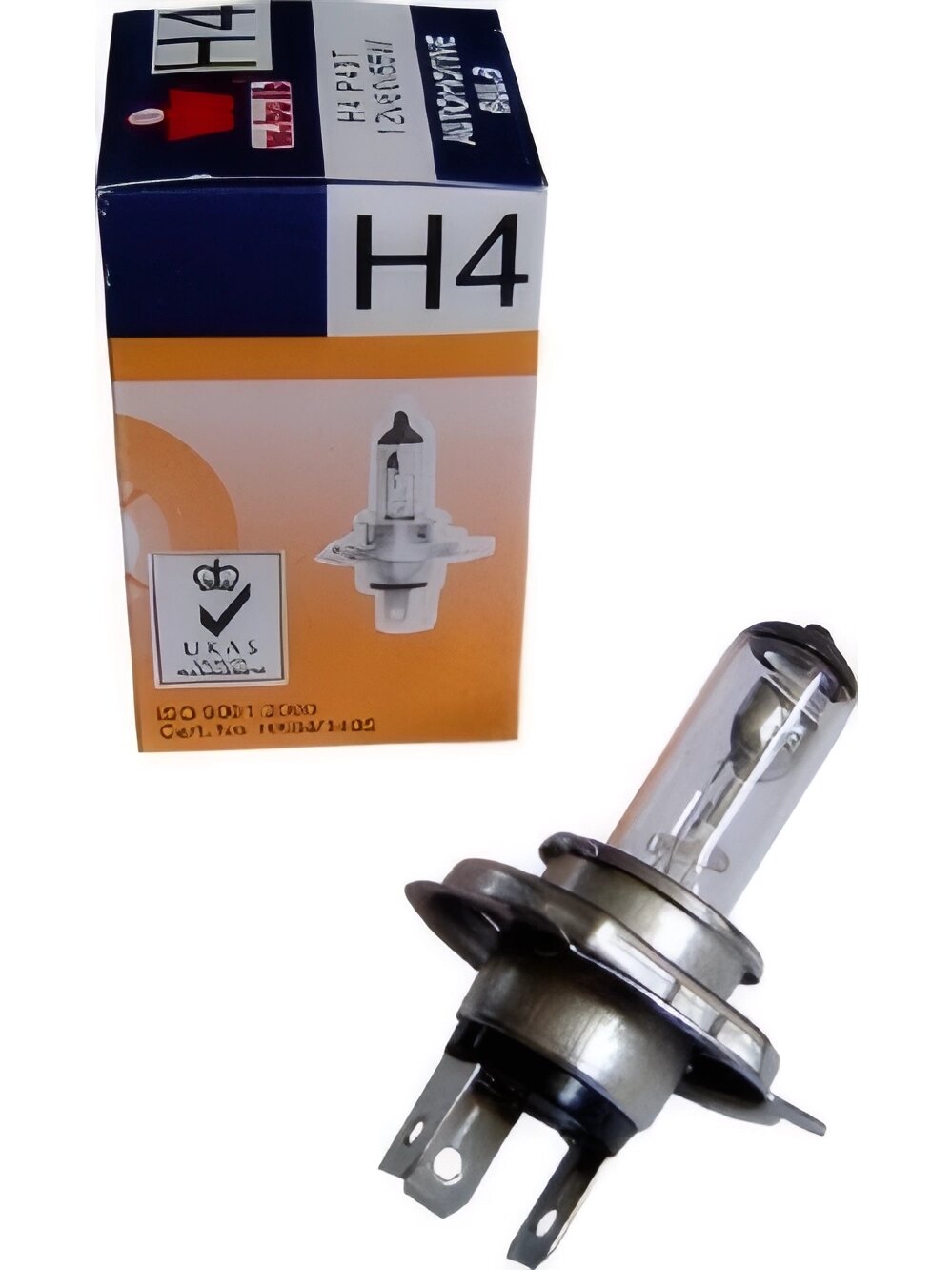 Галогеновая лампа W.BULB H4 P43 12v, 100/90w