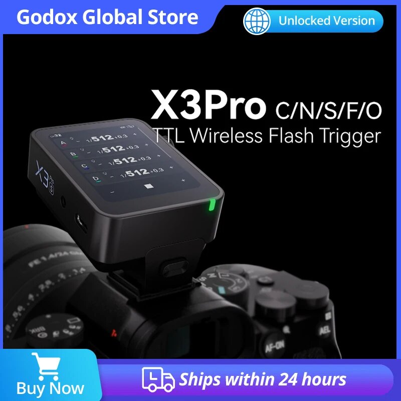 Godox X3pro TTL беспроводной триггер вспышки для Canon Sony X3pro-C
