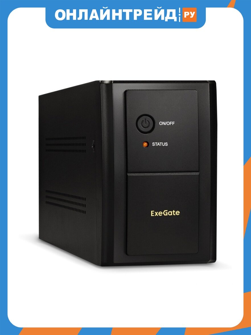 Источники бесперебойного питания Exegate SpecialPro UNB-2200. LED. AVR.4SH. RJ 2200VA/1300W