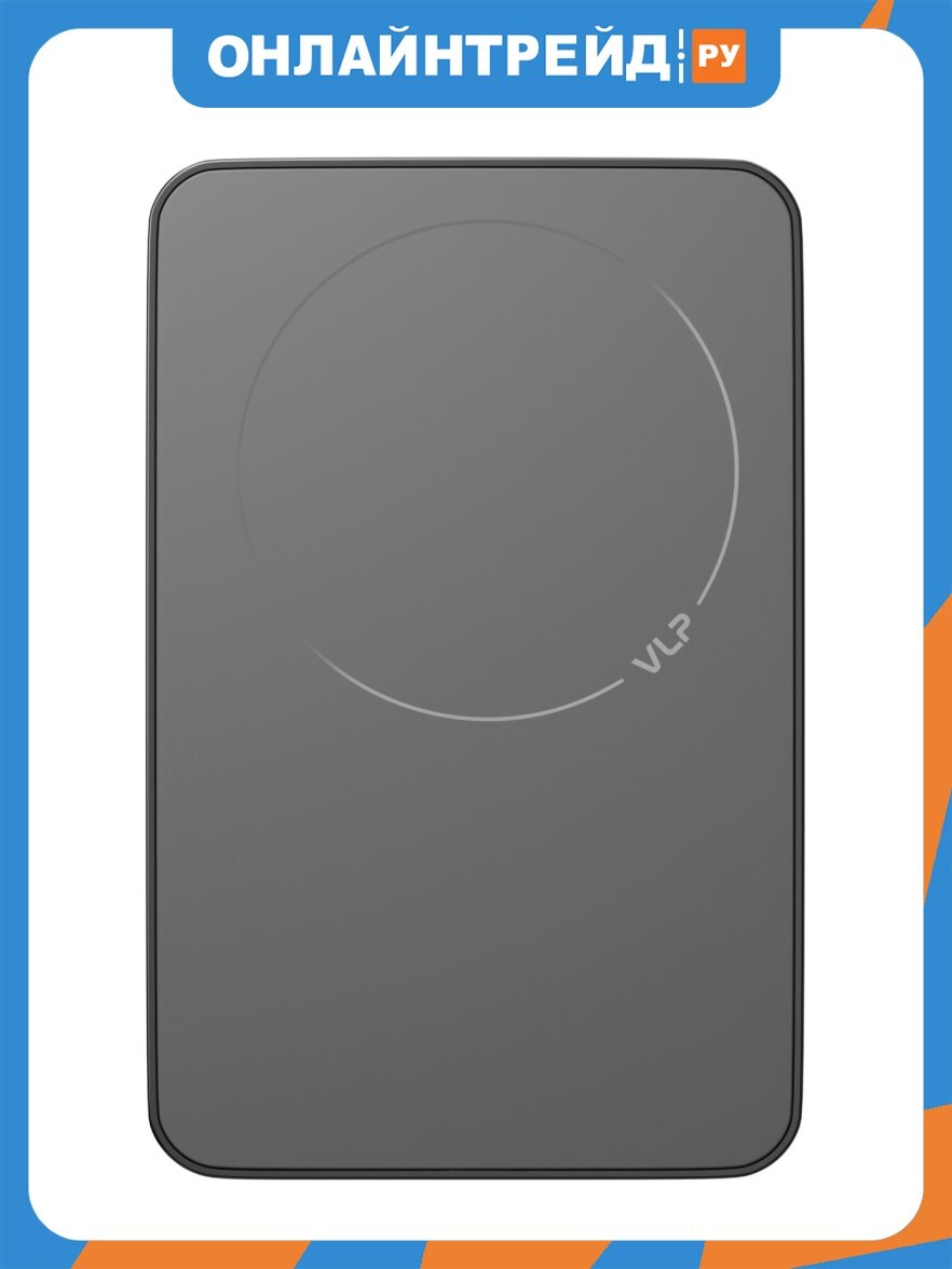 Внешний аккумулятор Vlp Diamond Energy MagSafe, Qi2, 5000 mAh, 3A, USB-C, черный