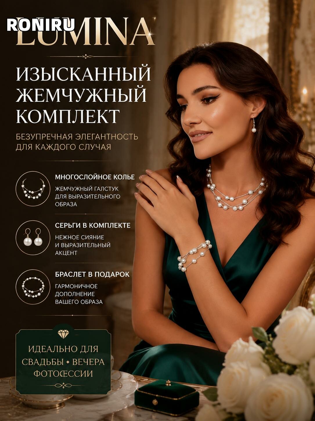 Комплект бижутерии