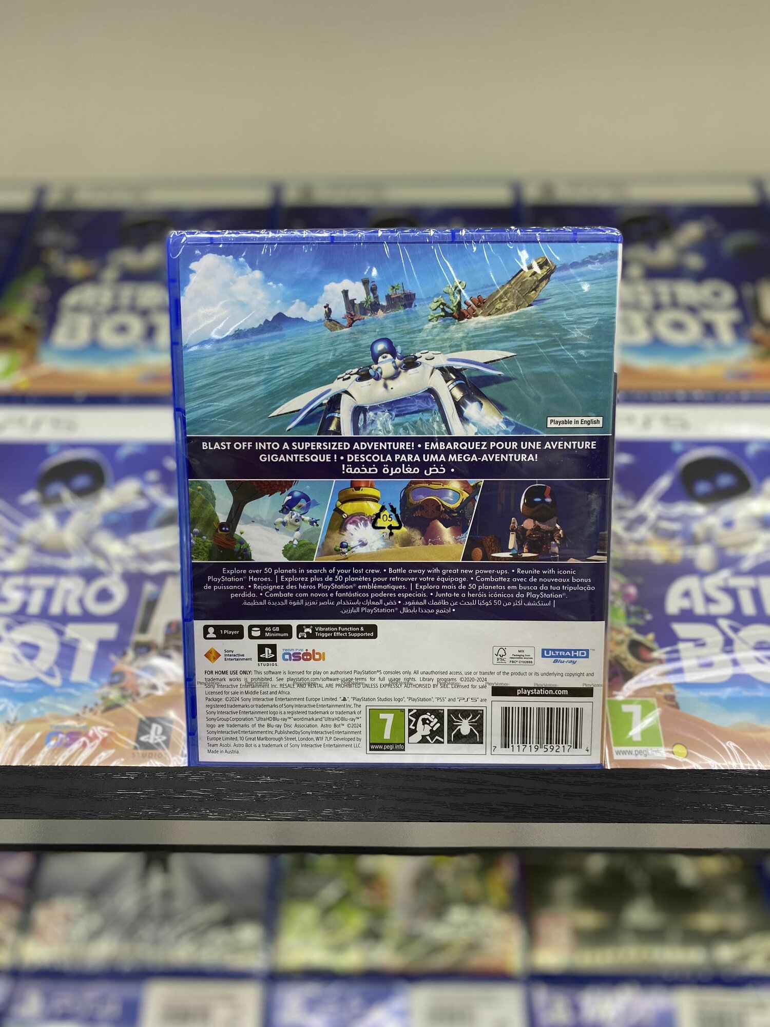 Диск Astro Bot Астро бот Русские субтитры — фото 1