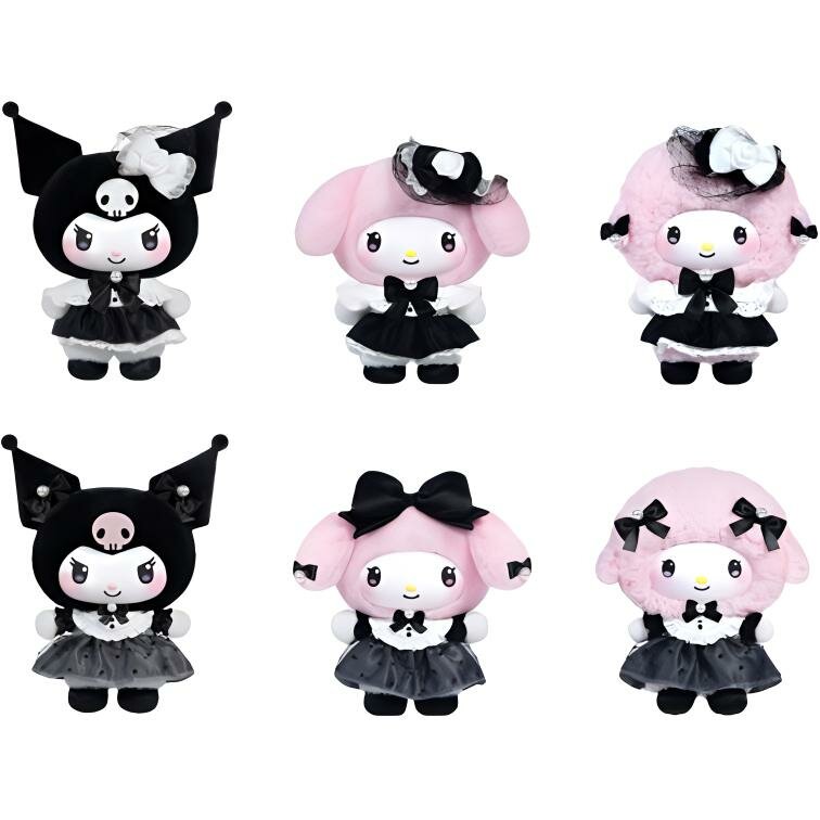 Виниловые плюшевые игровые боксы унисекс TOP TOY Sanrio Family, Full Box, 6 шт.