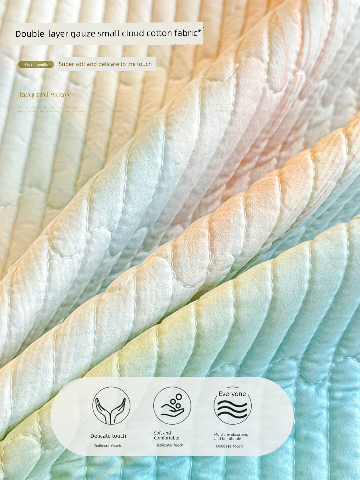 Fantasy Dreams Листовая Летняя Двусторонняя Кроватная Наволочка 230x250 см с Подушками