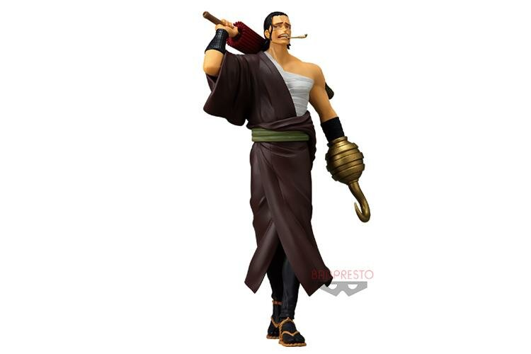 Фигурки унисекс BANPRESTO One Piece Boa Hancock, Crocodile, Dracule Mihawk Scale Figures, Sand • Crocodile