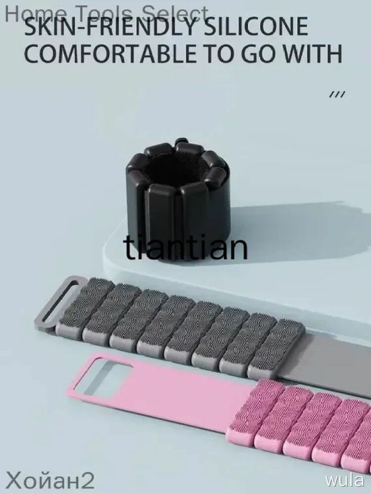 Утяжелители tiantian розовые, многосегментные, 2 шт, 2 фунта, для дома, для тренировок — фото 1