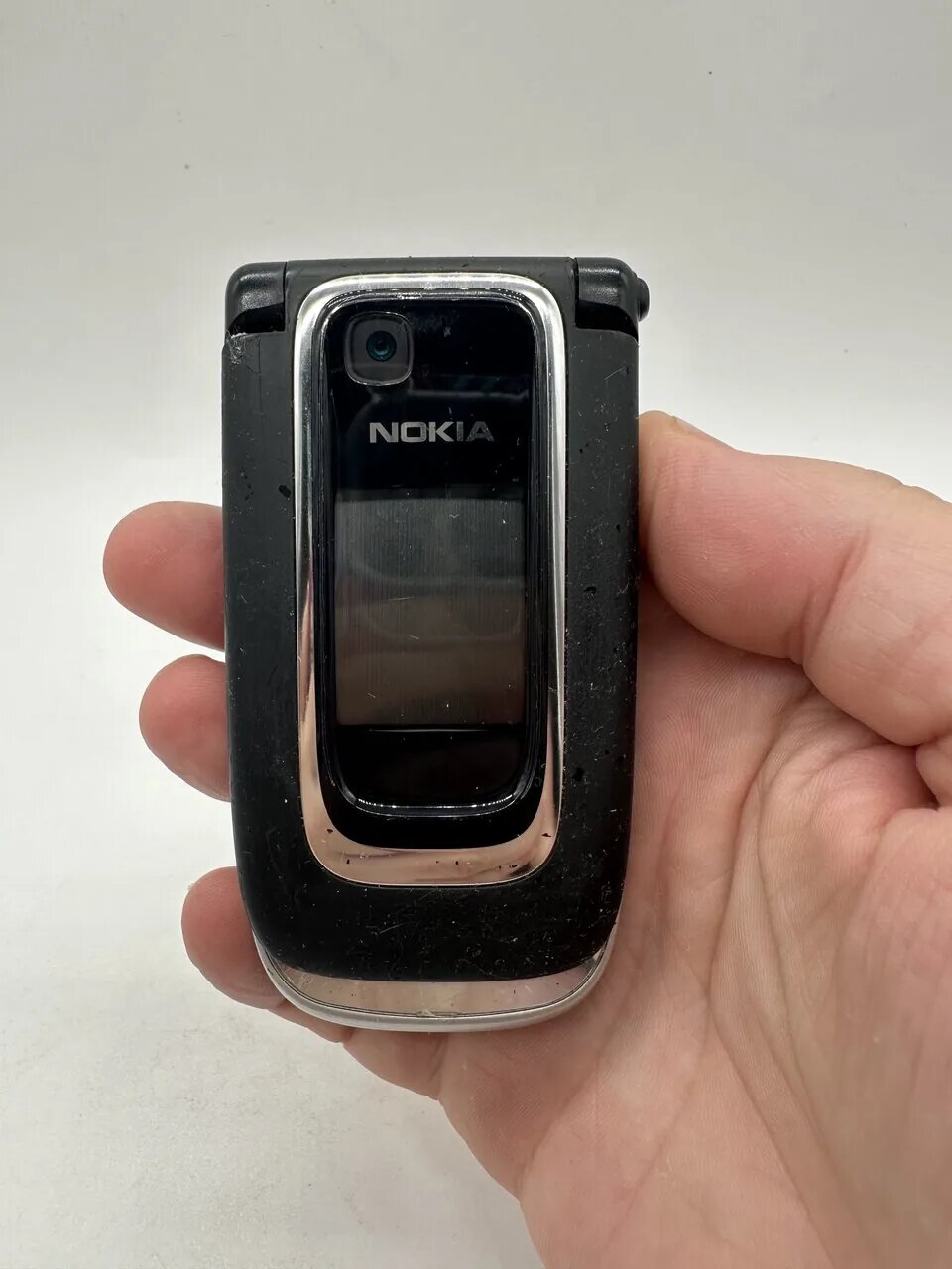 Раскладной телефон Nokia 6131 винтажный рабочий для коллекции