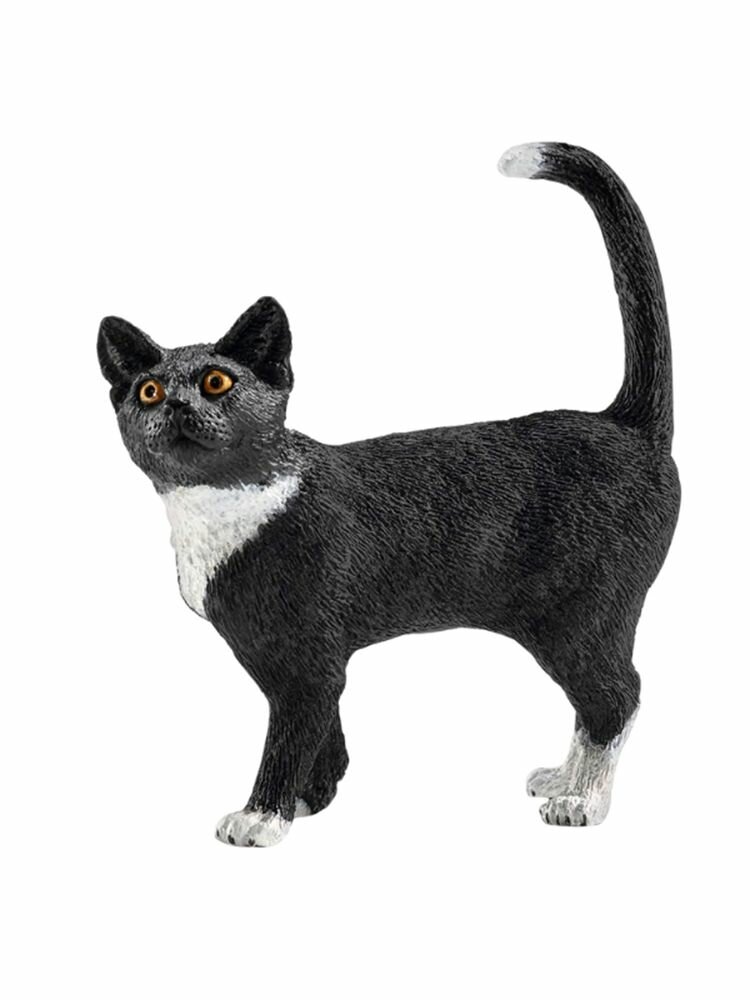 Фигурка Schleich, Standing Cat, 13770, От 3 лет, Фигурки животных, лошади, динозавры