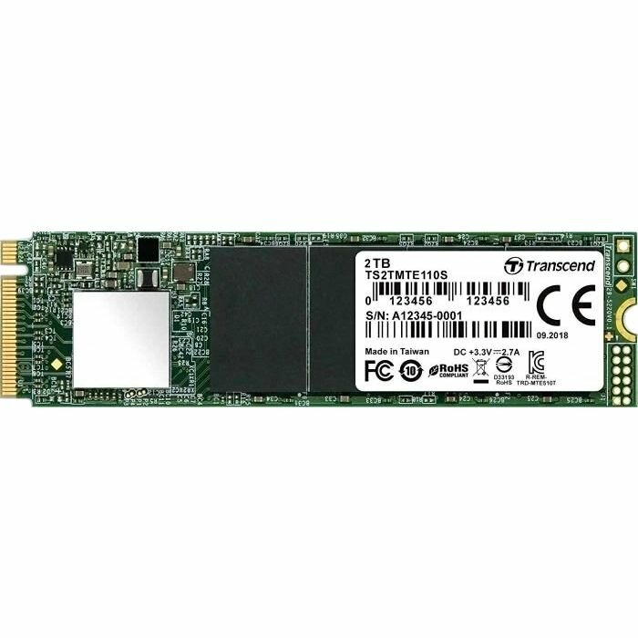 SSD-накопитель Transcend TS2TMTE110S 2 ТБ M.2 PCI-E 3.0