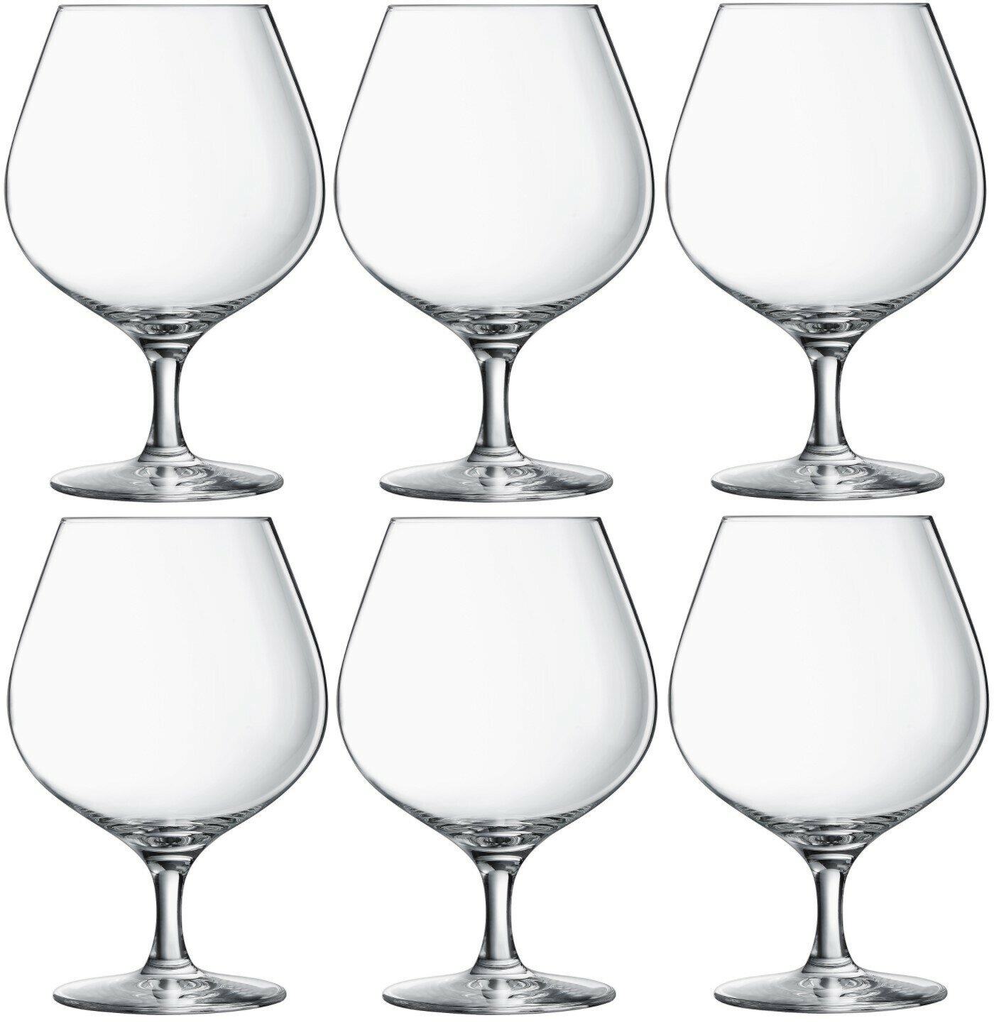 Набор из 6-и бокалов для бренди Spirits N8172 , 700 мл, Chef Sommelier