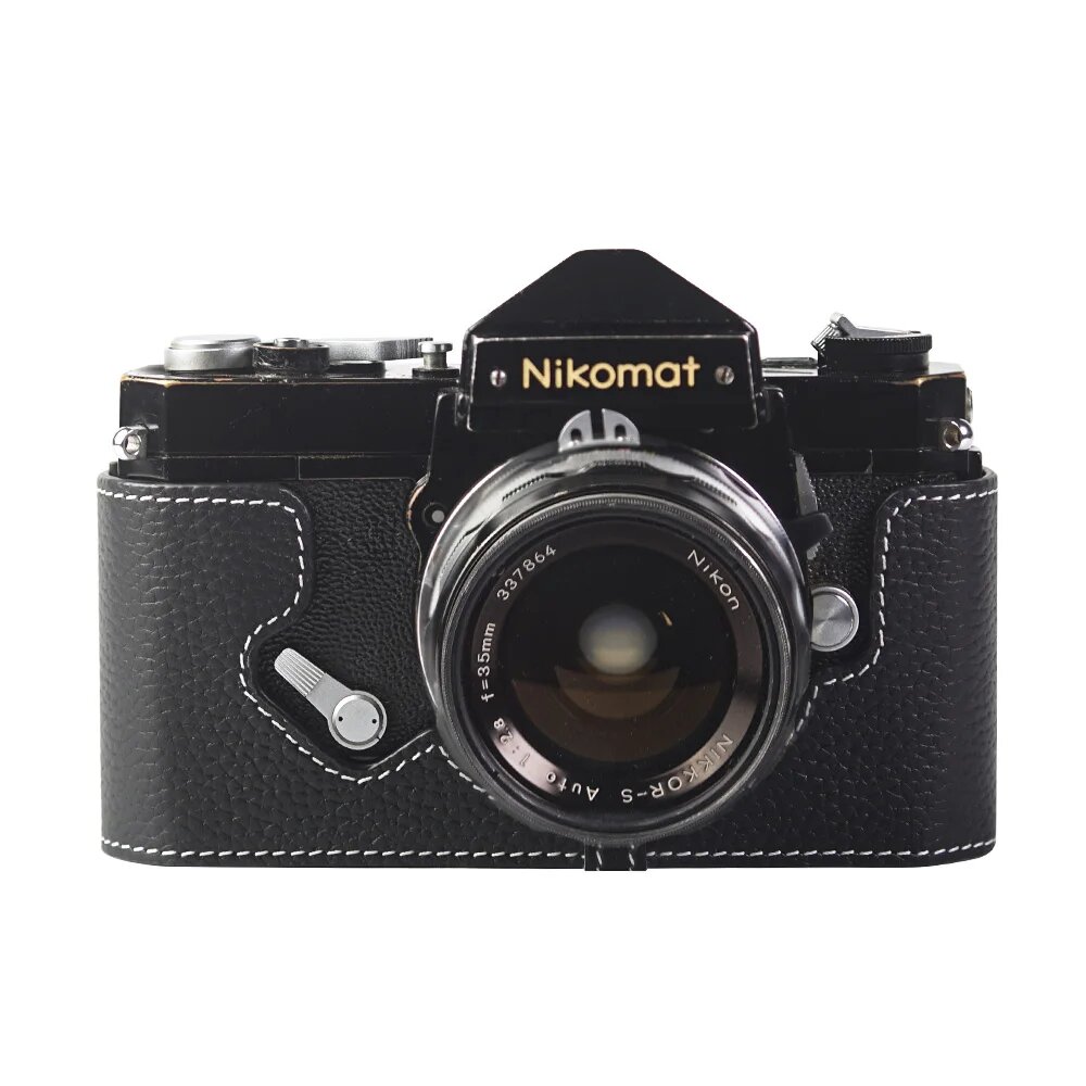 Кожаный чехол для NIKKORMAT FT/FT2/FT3 MeiRaN For NIKKORMAT FT, Only Black Case