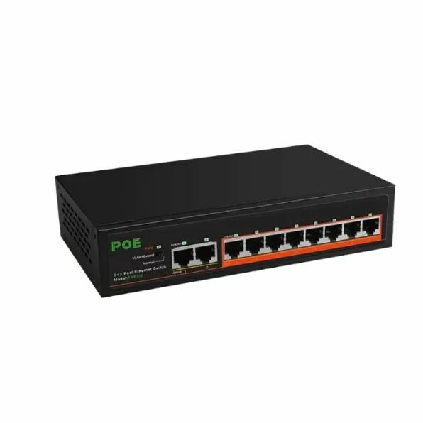 Коммутатор Et-Link TXE188 8- портовый PoE + 2 порта uplink