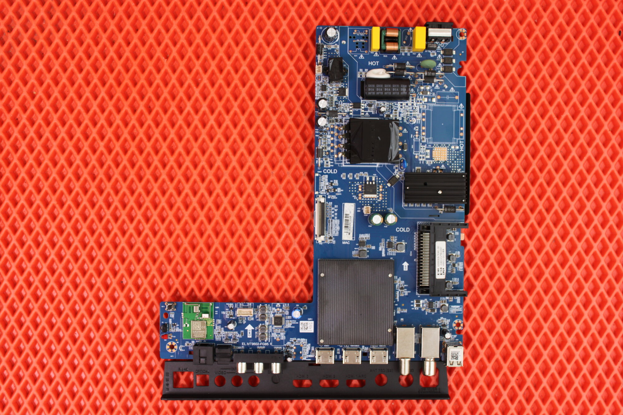 Основная плата (MAIN) EL. MT9602-FG95 для телевизора TOPDEVICE TDTV43CS07U в надёжной упаковке