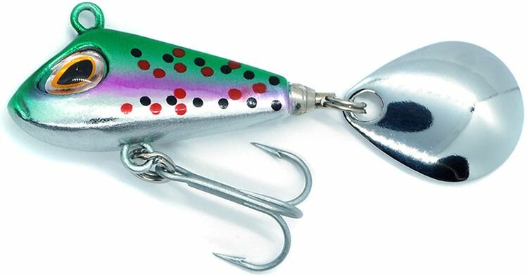 Джиг-спиннер Kosadaka FISH DARTS FS3-15 30mm, 15g, цвет TR