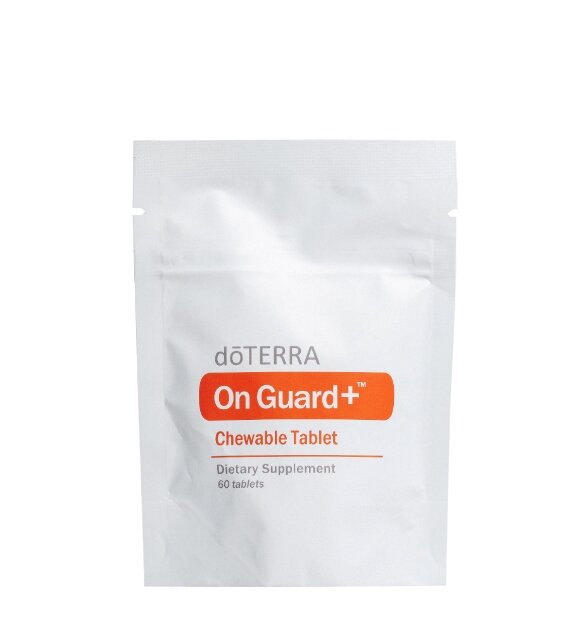 Смесь эфирных масел DōTERRA "On Guard", жевательные таблетки, для иммунитета