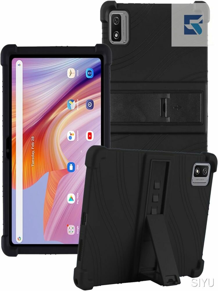 Универсальный мягкий силиконовый детский чехол для Blackview Tab 12 Pro/Tab 12/Tab 13, противоударный чехол-подставка для Android/Window 10-дюймового планшета