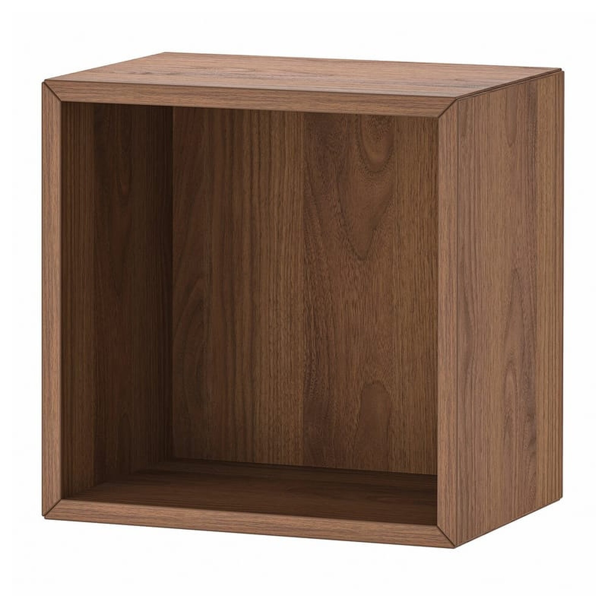 Тумба IKEA EKET 305.305.74, крепление к стене, коричневый орех
