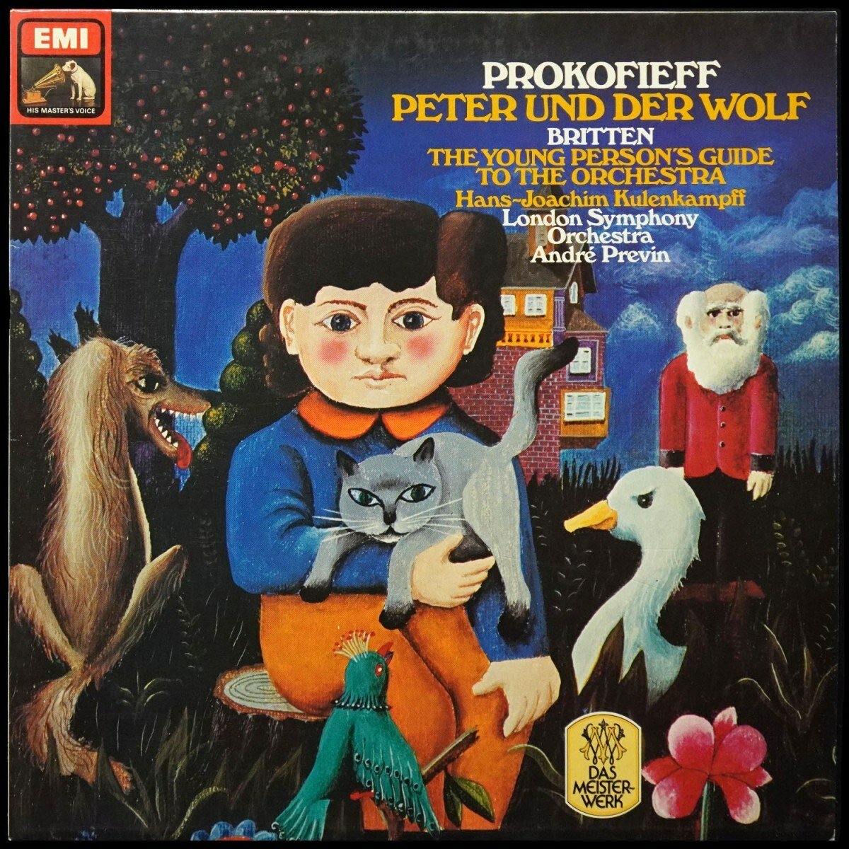 Виниловая пластинка His Master's Voice Andre Previn – Prokofieff / Britten: Peter Und Der Wolf / The Young Person's Guide To The Orchestra