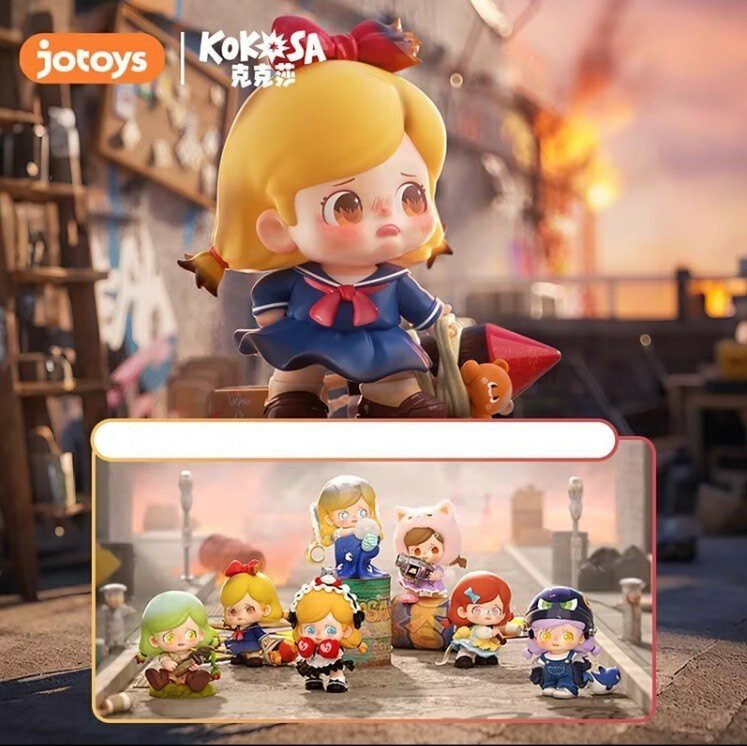 Коллекционная фигурка KOKOSA Rampage, 11см, 12-Jotoys-02, Blind Box, Jotoys 15+