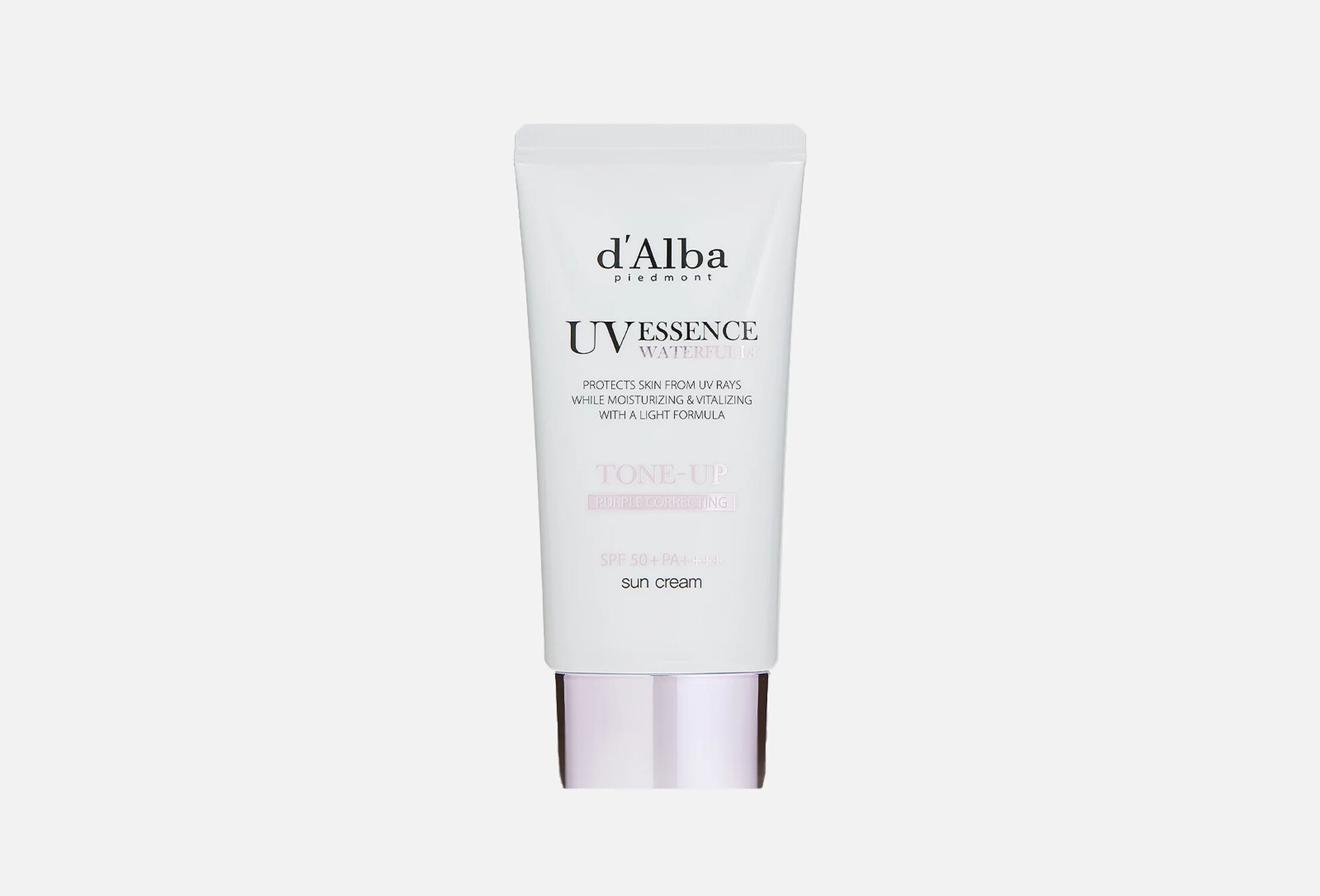 D'Alba Waterfull Tone-Up Sun Cream Purple Солнцезащитный крем для лица SPF50+ 50мл
