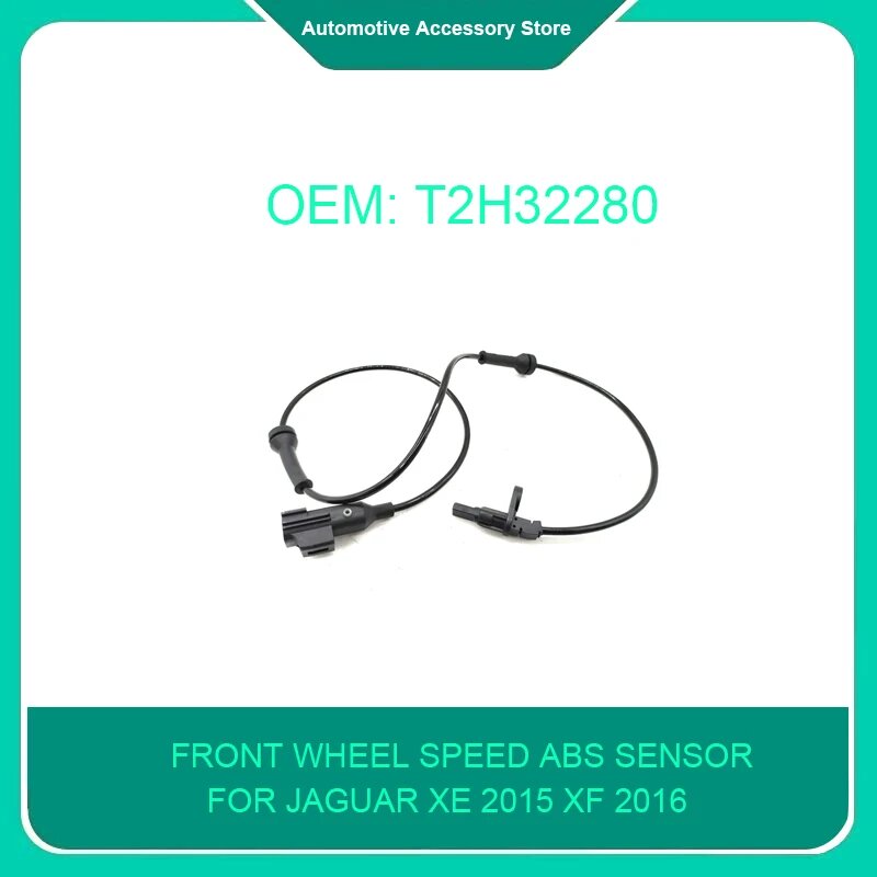 Датчик скорости переднего колеса T2H32280 для JAGUAR XE 2015 XF 2016, 1 шт, автомобильные аксессуары