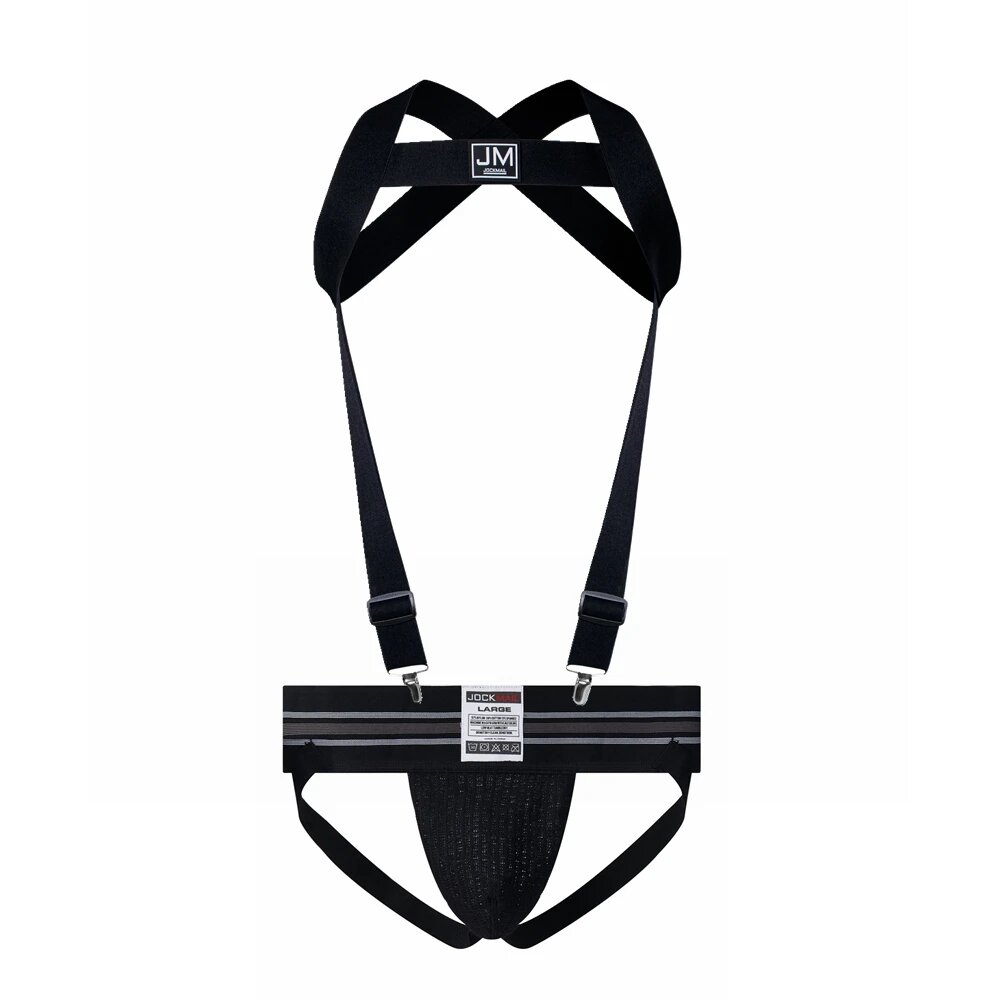 JOCKMAIL Регулируемый бандаж для тела Rainbow 3" XXL, JM917NB-223Black