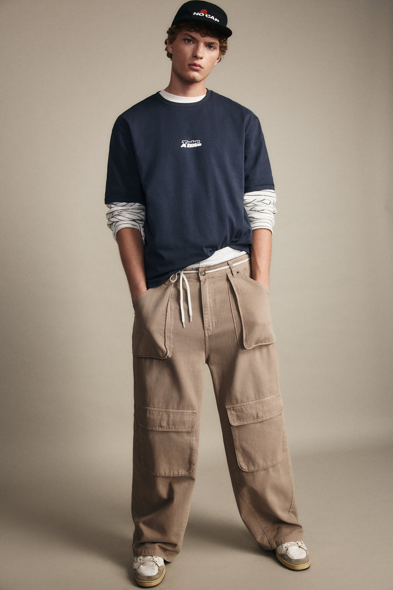 Брюки карго casual