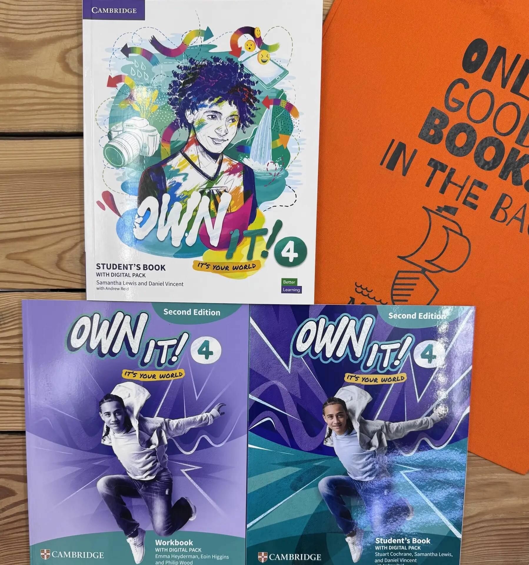 Own it! 2ED Level 4 Workbook with Digital Pack/ рабочая тетрадь с кодом к цифровому кабинету — фото 1