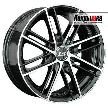 Диски литые LS Wheels LS-478 6.5х15/4х98 D58.6 ET32.0, BKF