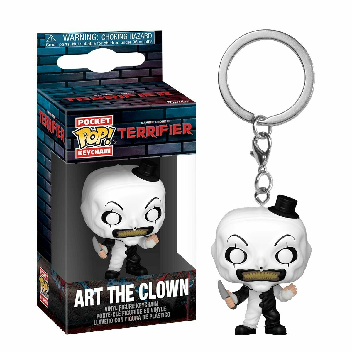 Брелок Funko Pop Фанко поп keychain Клоун Арт Art The Clown из фильма Ужасающий