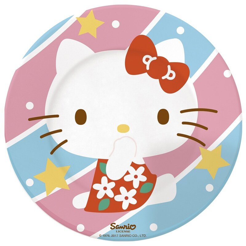 Тарелка детская Stor керамическая. Hello Kitty. Искусство (99837)