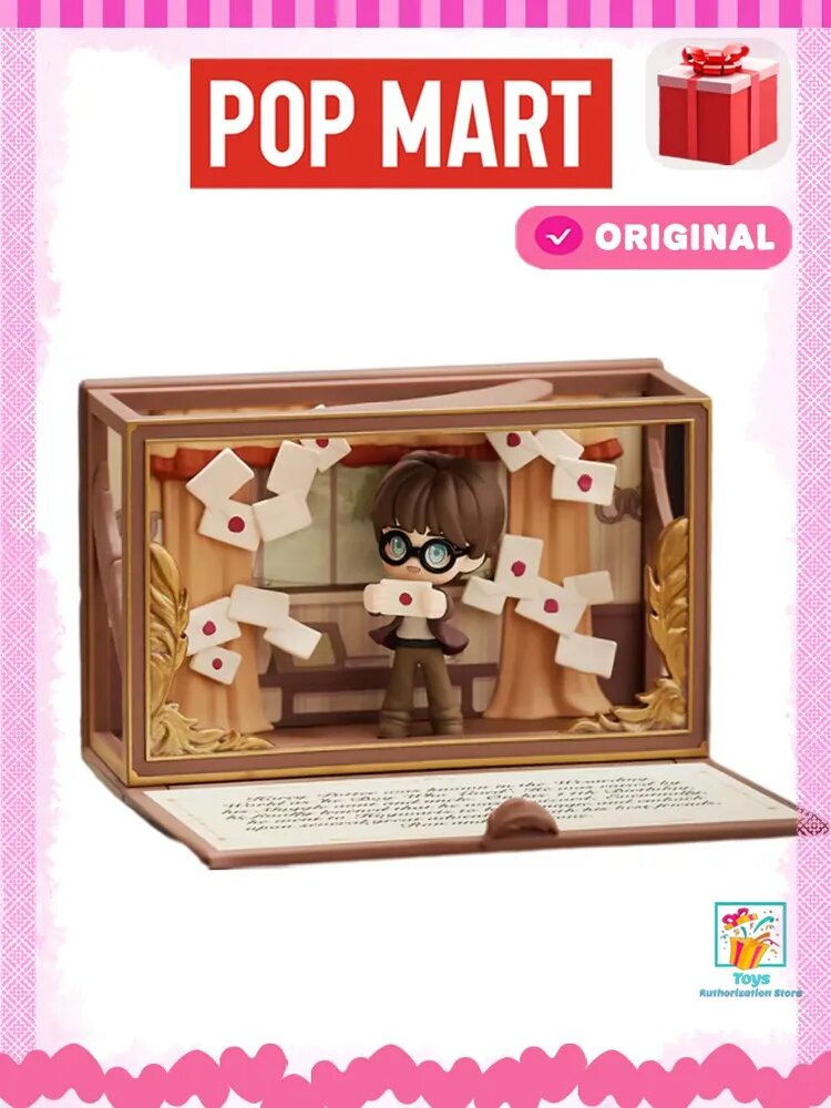 Коллекционная фигурки игрушка POP MART Harry Potter Figures Series 100% оригинал, подарок на день рождения, Не Слепая коробка