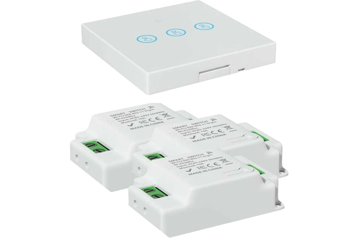Умные выключатели и кнопки Sibling Powerlite-M3 Белый