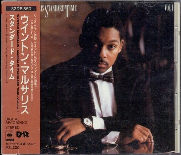 Wynton Marsalis. Marsalis Standard Time, Vol. 1 (Japan, CBS/Sony, 32DP 850, 1987, импортный компакт-диск) CD