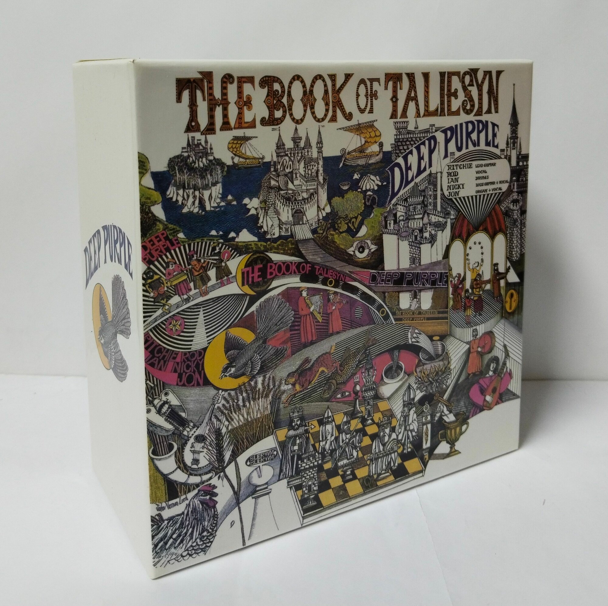 DEEP PURPLE. THE BOOK OF TALIESYN (Disk Union Promo Box 15 K2HD-CD) (Коллекц. издание, Japan, 2008, новые запечатанные импортн. заводские диски в картонном боксе) 15CD