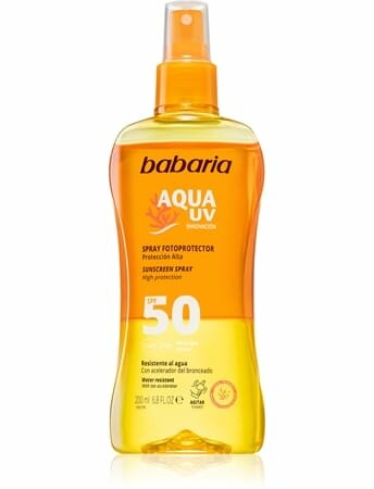 Средство солнцезащитное Babaria Sun Aqua UV, 200 мл, spf 50