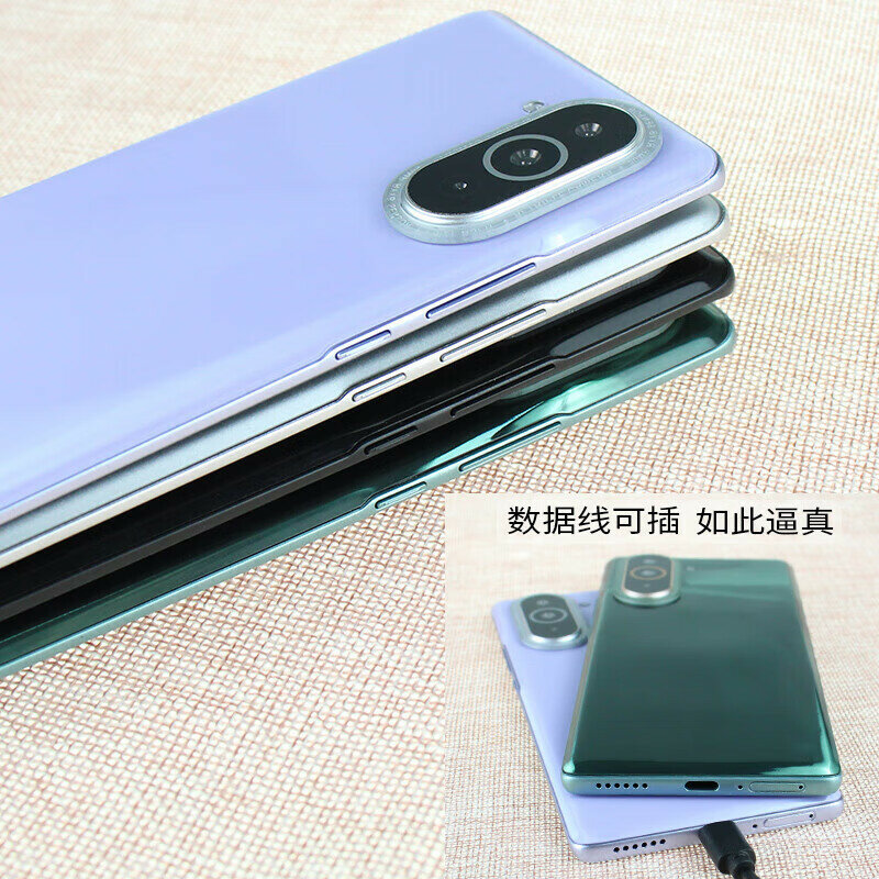 Реплика мобильного телефона Huawei Nova 10 SE с работоспособным экраном и цветом стеклянный мятный зеленый,