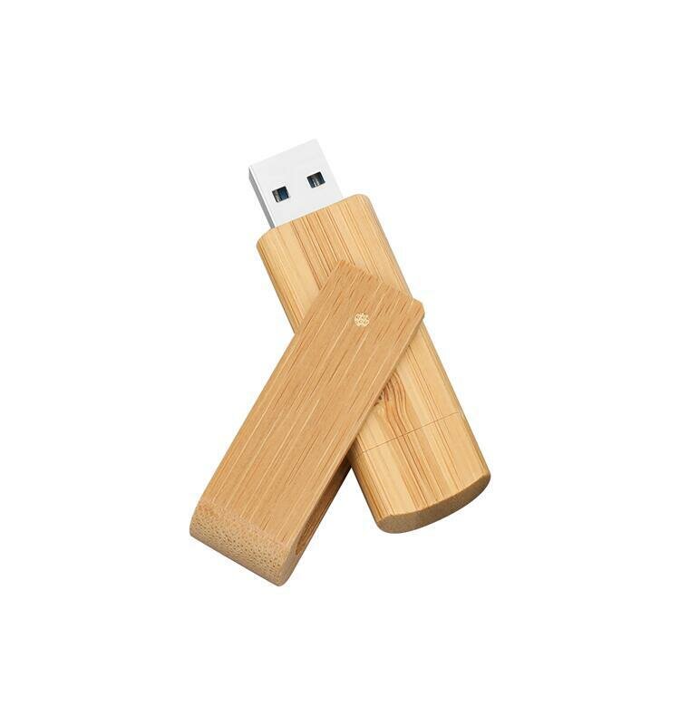 Деревянная USB-флешка с интерфейсом Type-C 3.0 2-в-1, отделка из обожженного бамбука, 256 ГБ для мобильных устройств