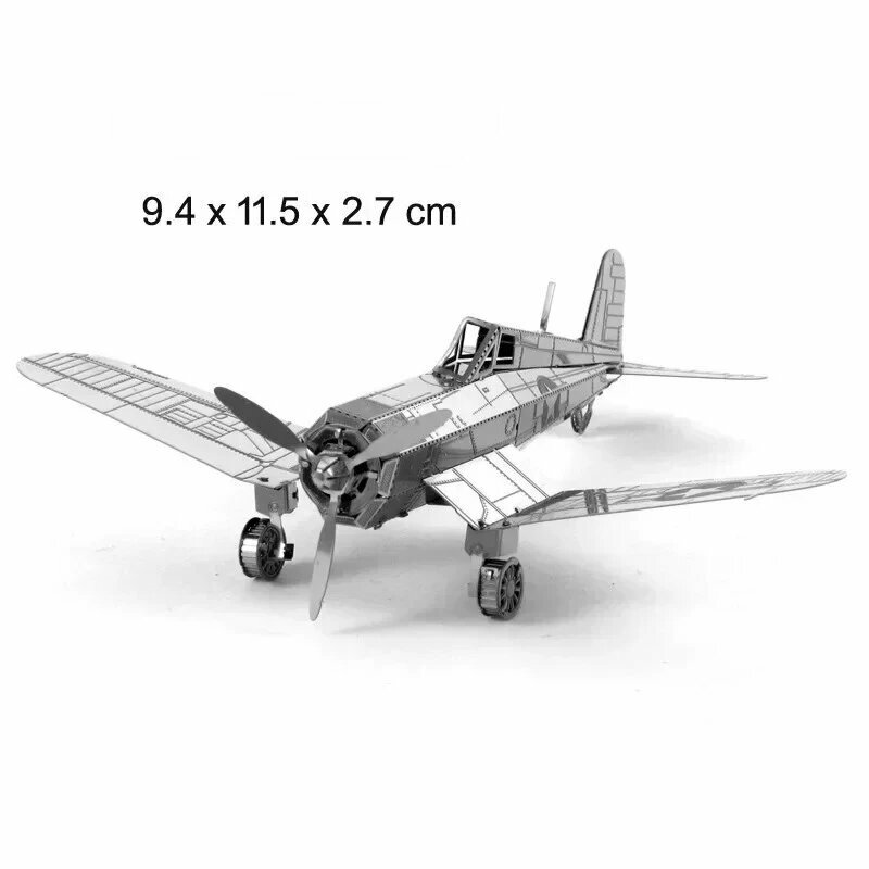 3D металлический пазл истребители ВВС FJ-34