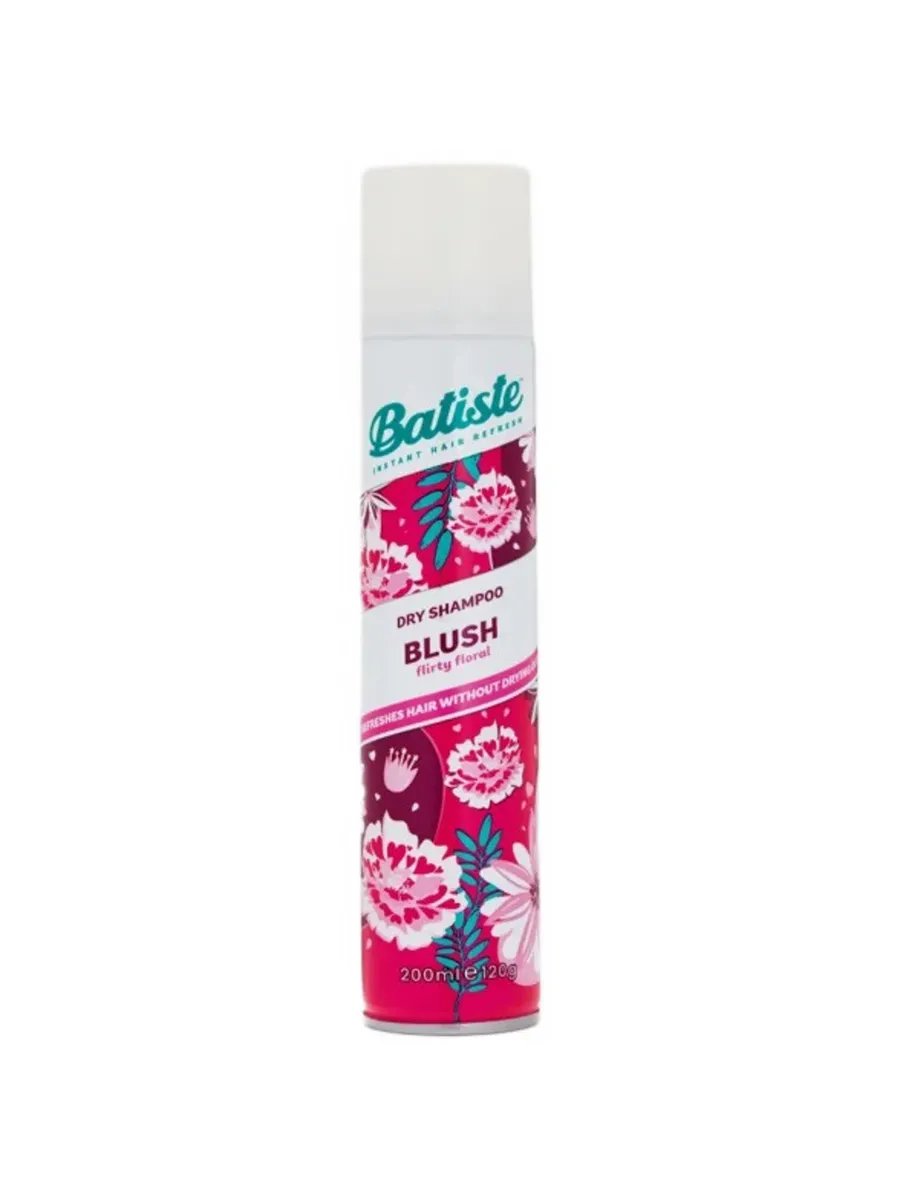 Сухой шампунь Batiste Blush для волос с цветочным ароматом, 200 мл
