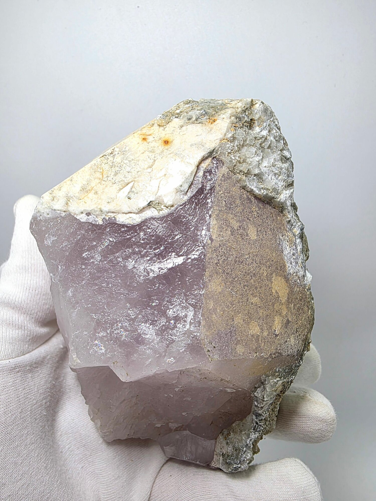 Аметистовый кварц кристалл 131 мм, 1218 г.